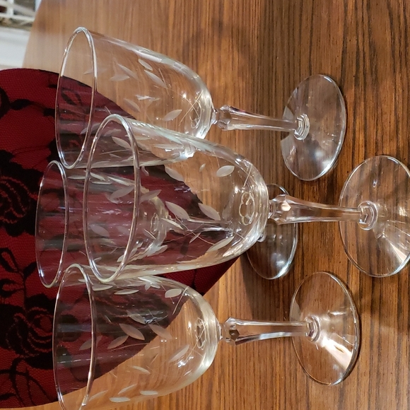 Libbey | Dining | Vintage Libbey Priscilla Water Goblets | Poshmark